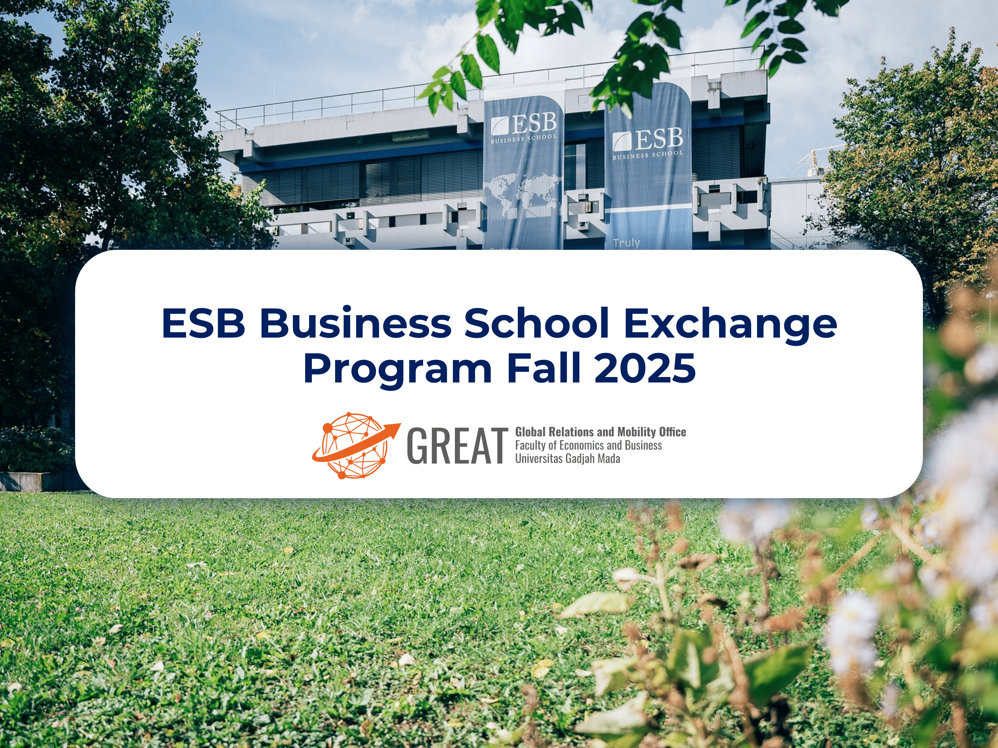 ESB Business School Exchange Program Fall 2025 – Global Relations and ...